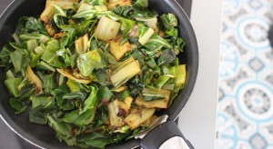 Salade de blettes à l'indienne - My Beautiful DinnerMy Beautiful Dinner